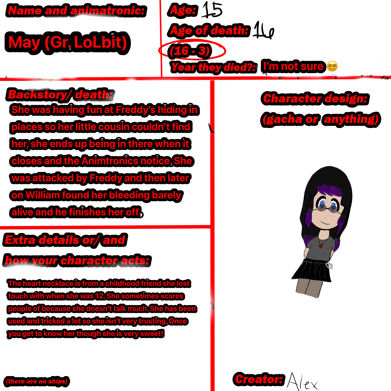 May (character for comic) - ibisPaint