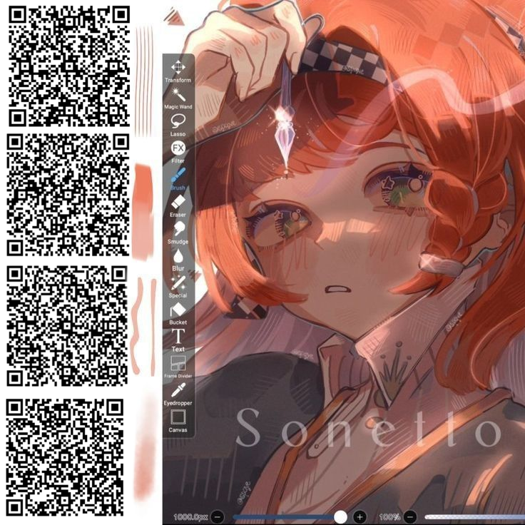 Code Brush, Cr to the owner - ibisPaint