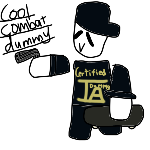 Cool Combat Dummy - ibisPaint