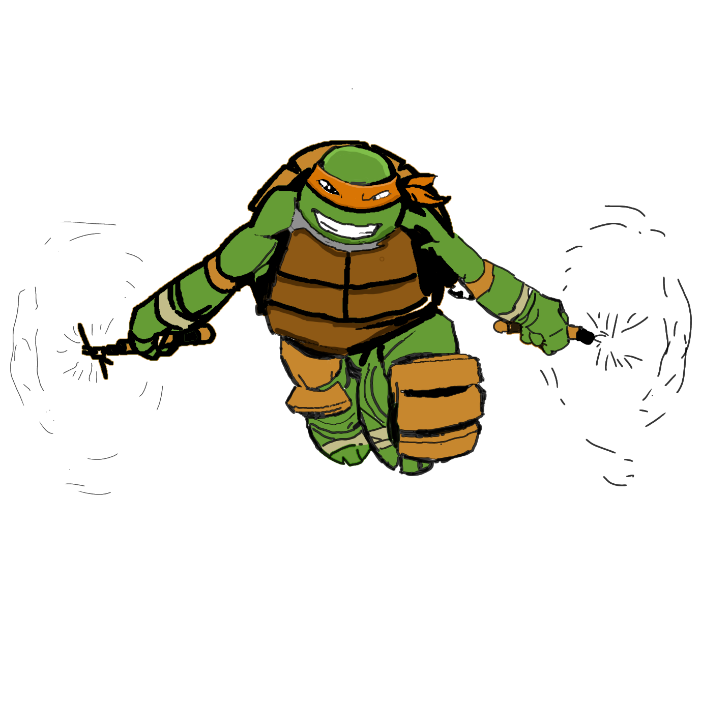 2012 Mikey tmnt - ibisPaint
