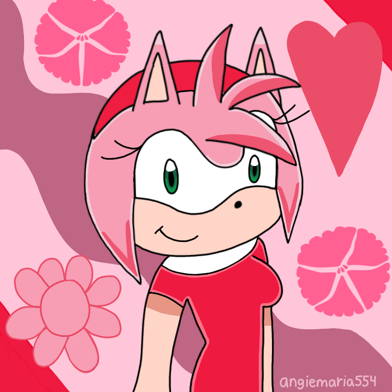 Pretty Amy Rose - ibisPaint