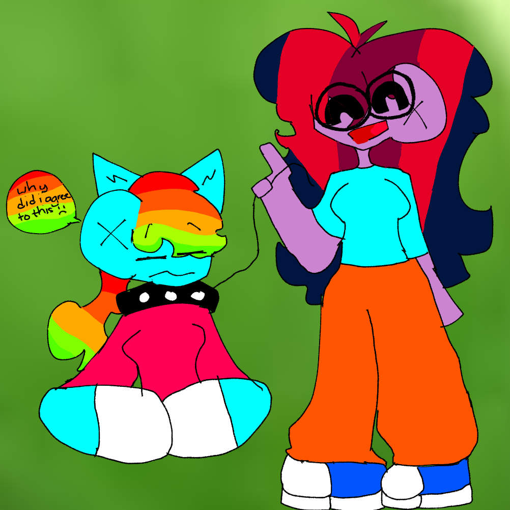 -Twilight And Rainbow CRASH- - ibisPaint