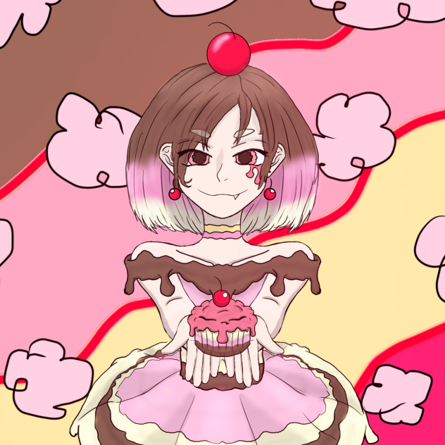 I like you. have a cupcake! - ibisPaint