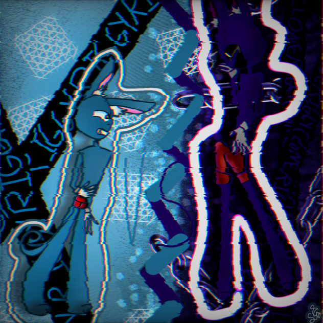 RIGGY VS. CLONE RIGGY FANART - ibisPaint