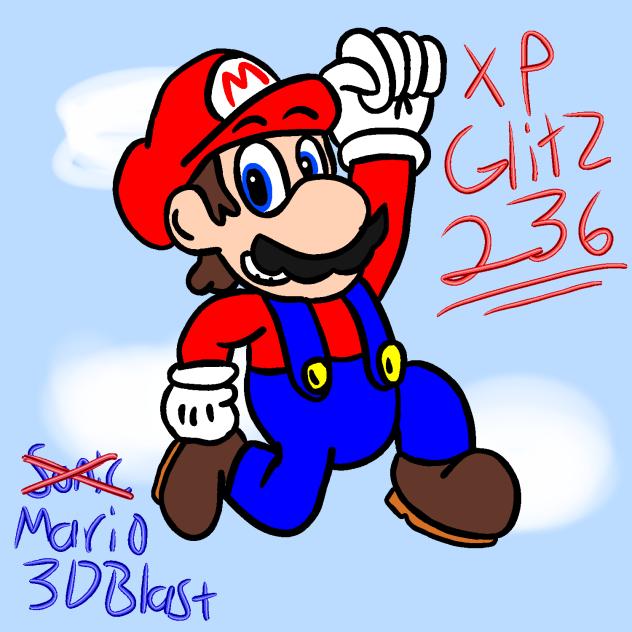 Mario Satoshi Okano styled attempt - ibisPaint