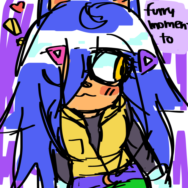 Sonic oc - ibisPaint