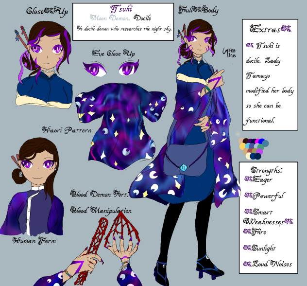 Tsuki OC Concept #2 - ibisPaint