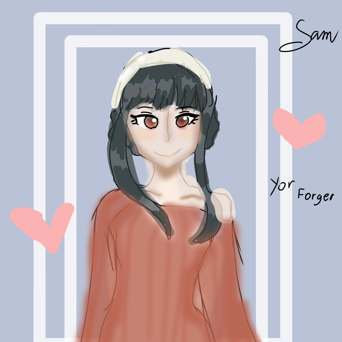 Yor Forger Fan Art ️🖤 - ibisPaint