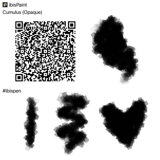 Brush QR codes - ibisPaint