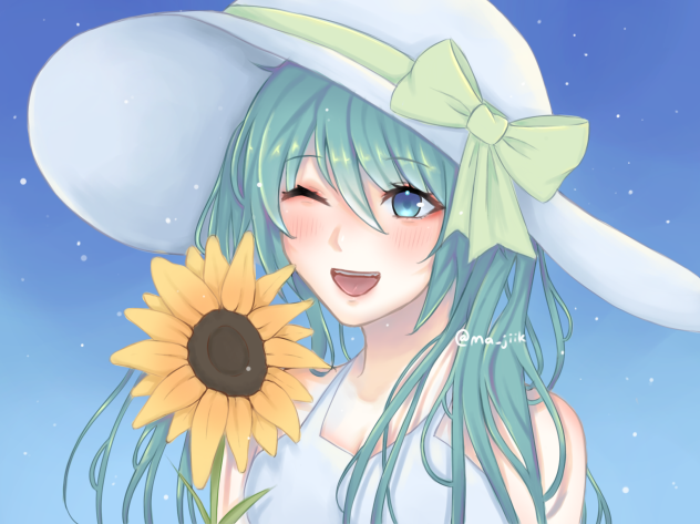 Hatsune miku (summertime) - ibisPaint