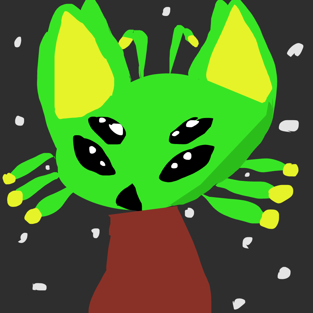 Gnarp narp lasso drawing - ibisPaint