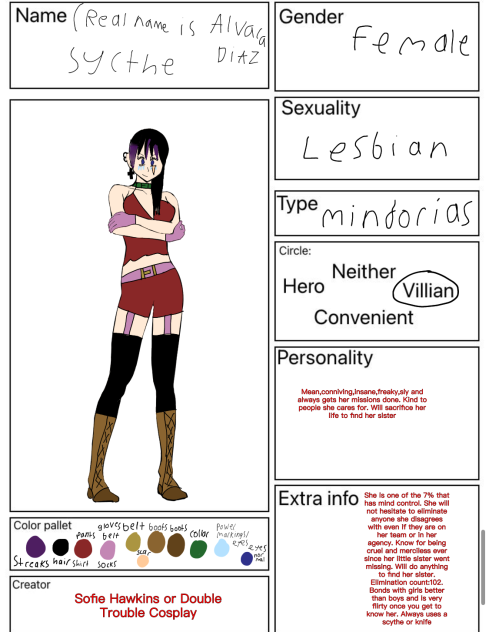 Villains entry - ibisPaint