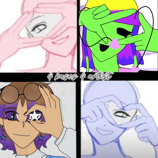lol uh face collab ig - ibisPaint