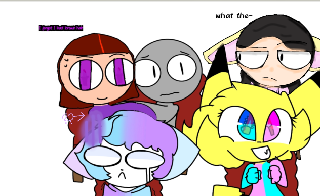 Scary movie collab - ibisPaint