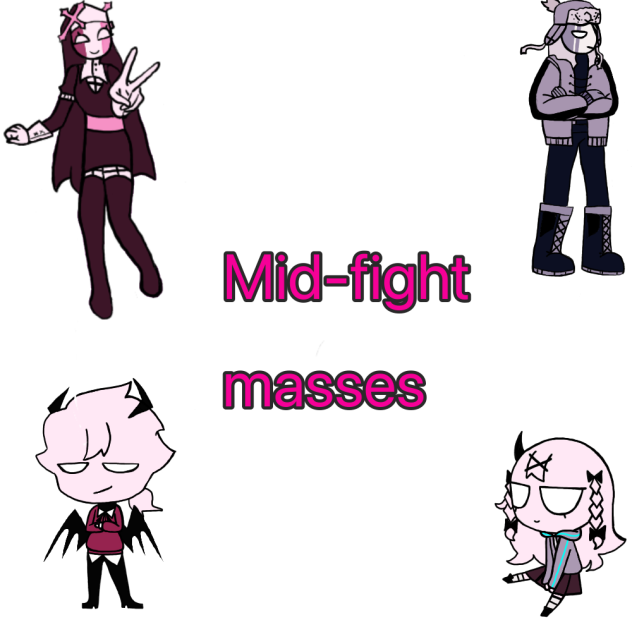 Mid-fight masses - ibisPaint
