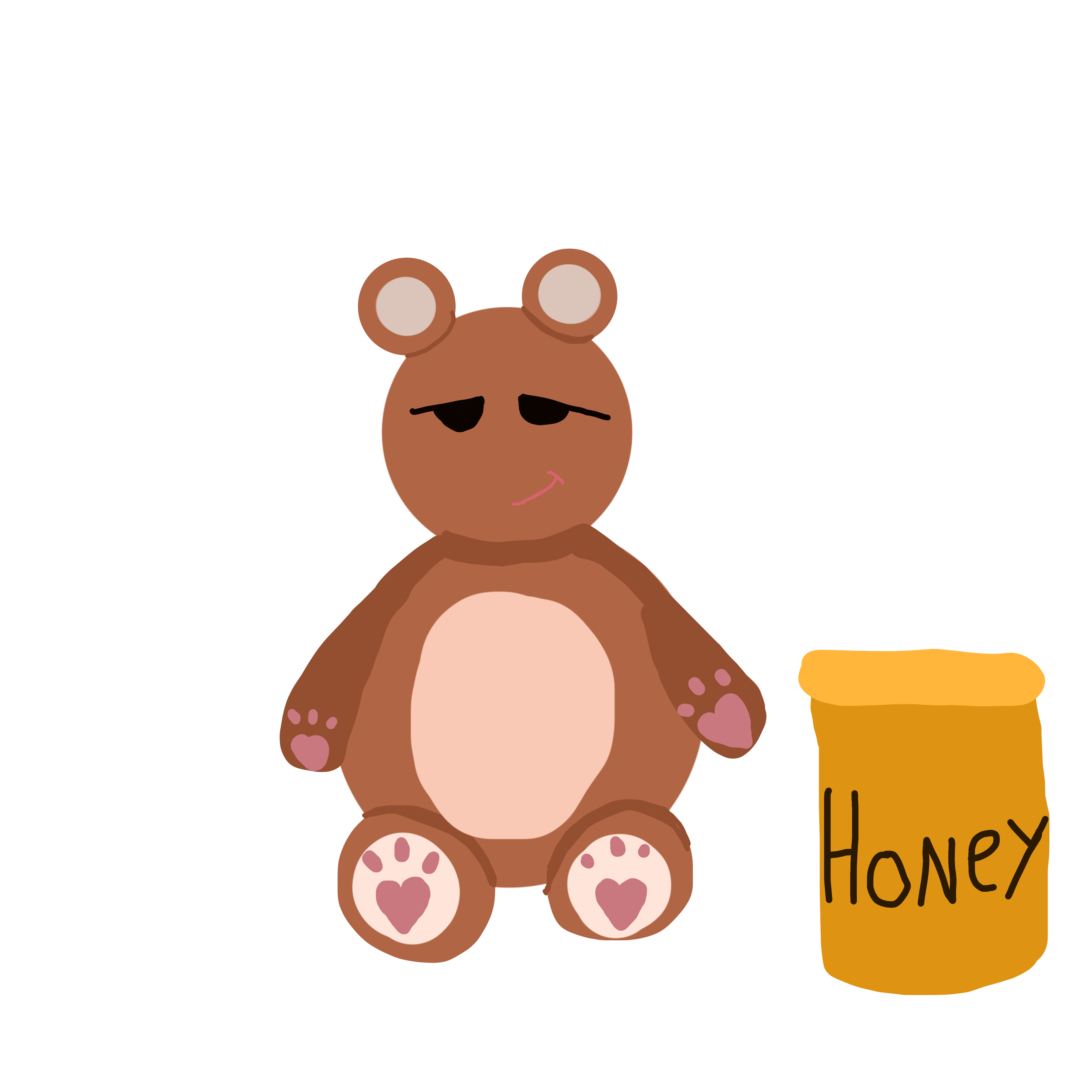 Honey bear - ibisPaint