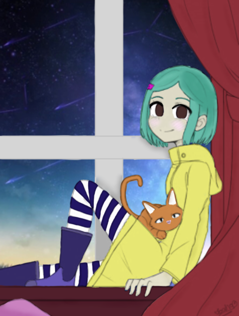 Relaxing in home - ibisPaint