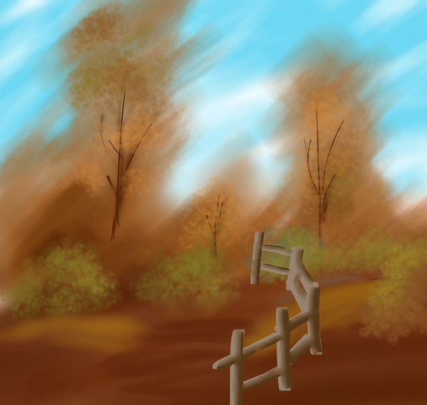 I followed a Bob Ross tutorial! - ibisPaint
