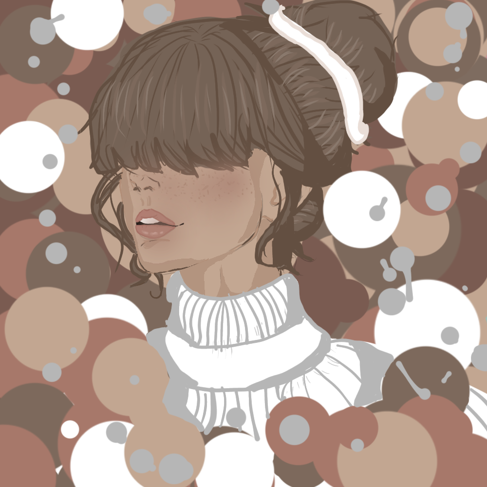 Aesthetic Soft Girl - ibisPaint