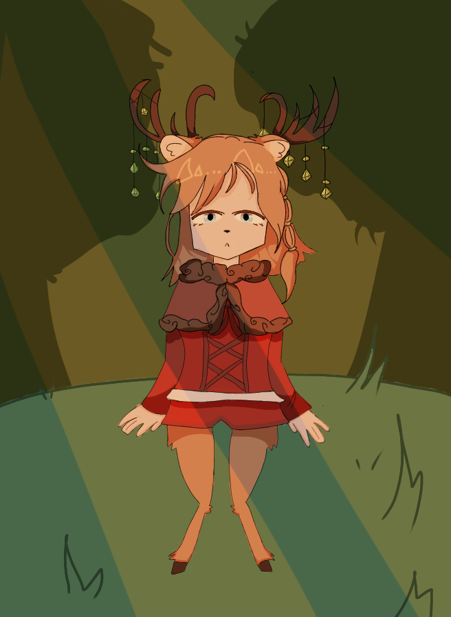 Half human half deer - ibisPaint
