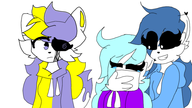 Gift for Blue sky hate sky the neko wolf - ibisPaint