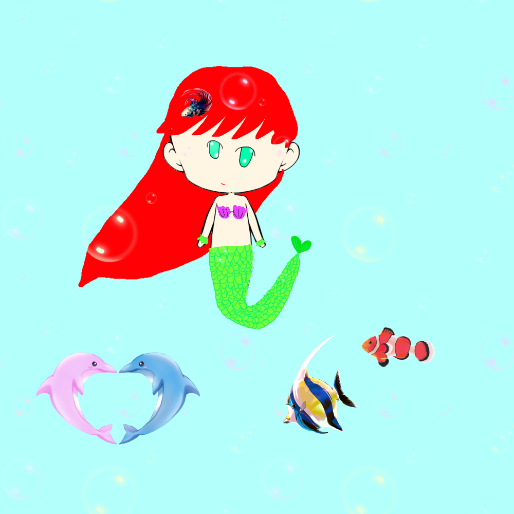 Ariel animated - ibisPaint