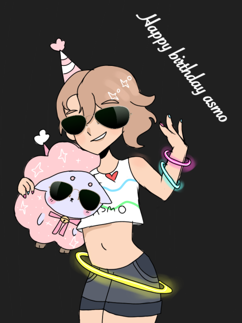 Happy(almost) birthday asmo! - ibisPaint