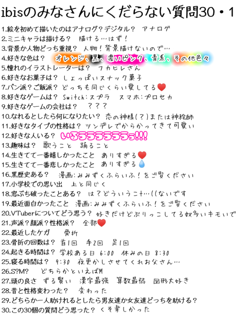 くだらない回答30 - ibisPaint