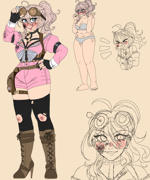 Miu Iruma Redesign - ibisPaint