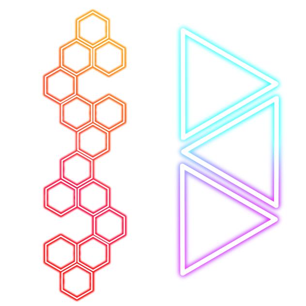 Streamer background decorations - ibisPaint