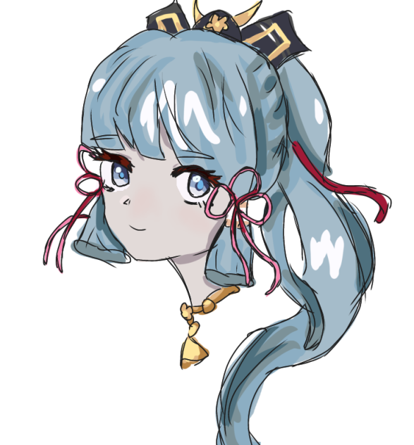 Ayaka Kamisato - ibisPaint