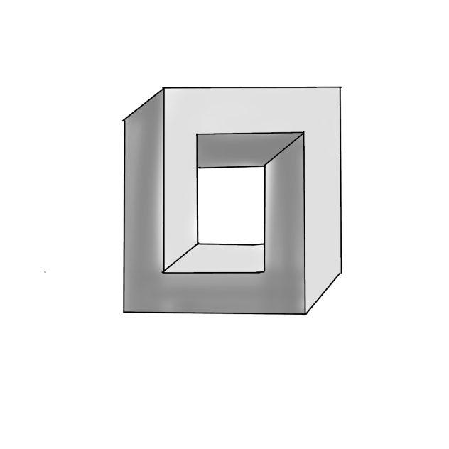 Impossible square - ibisPaint