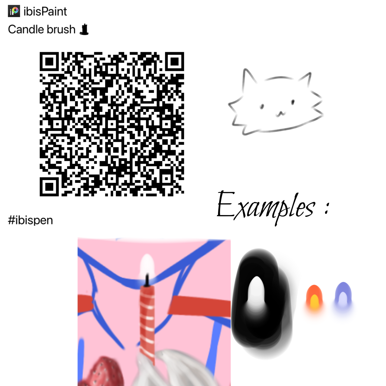 Candle brush - ibisPaint