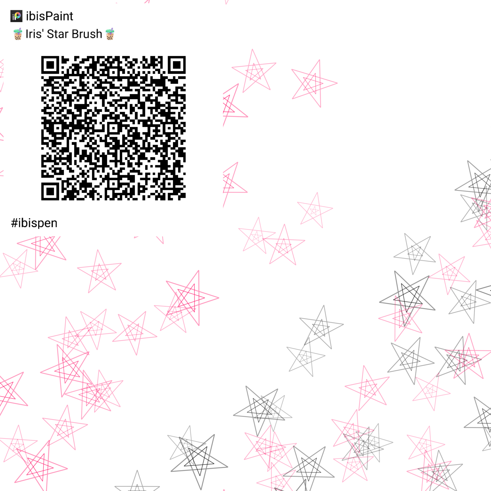 🧋 Iris' Star Brush🧋 - ibisPaint