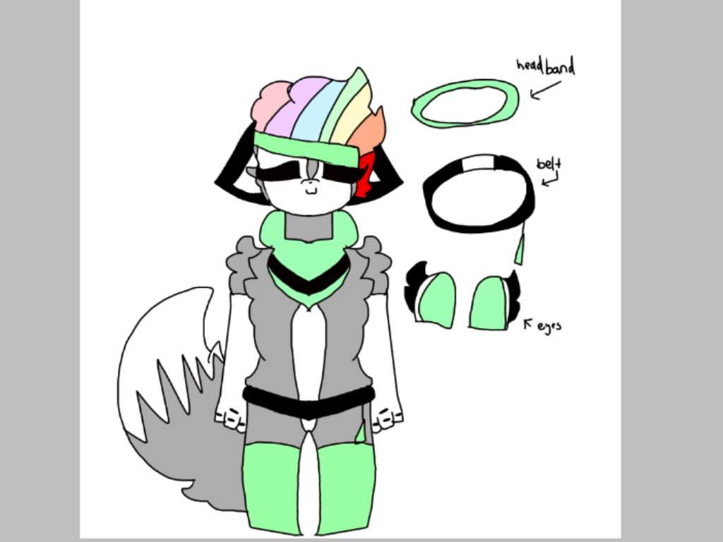 the dipsy in slendyclaws UWU - ibisPaint