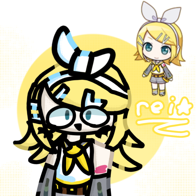 I draw rin from project sekai - ibisPaint