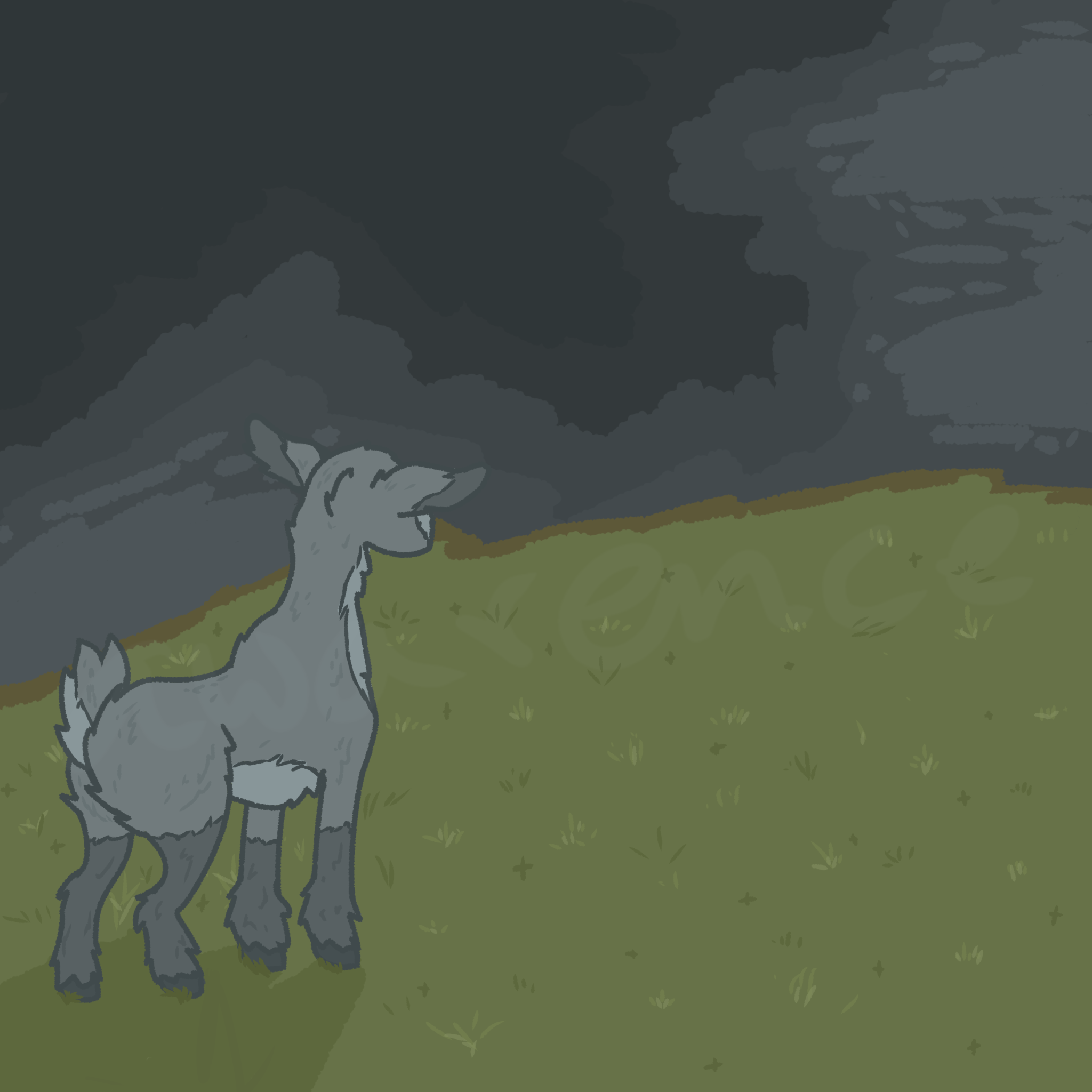 another goat 😔 - ibisPaint