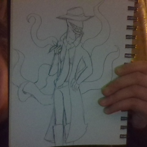 Offenderman (pencil sketch) - ibisPaint