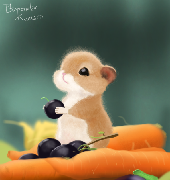 cute animal - ibisPaint