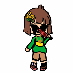 Chara edit slash drawing (WIP) - ibisPaint