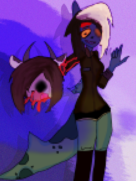 sharks love meat - ibisPaint