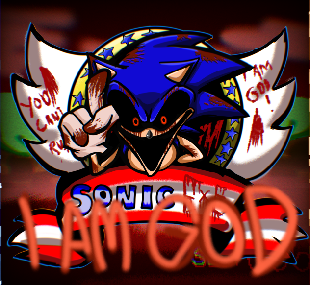 Sonic.EXE Creepypasta speedpaint - ibisPaint