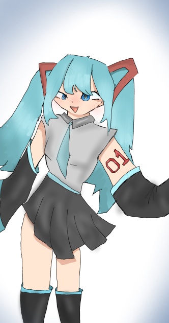 Hatsune Miku - ibisPaint