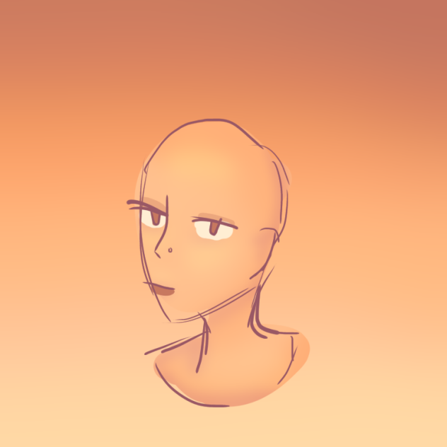 Trying to shade skin [testing] - ibisPaint