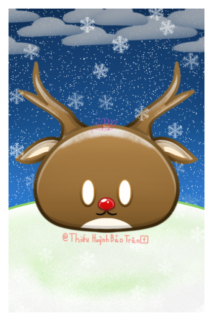 Reindeer Slime - ibisPaint