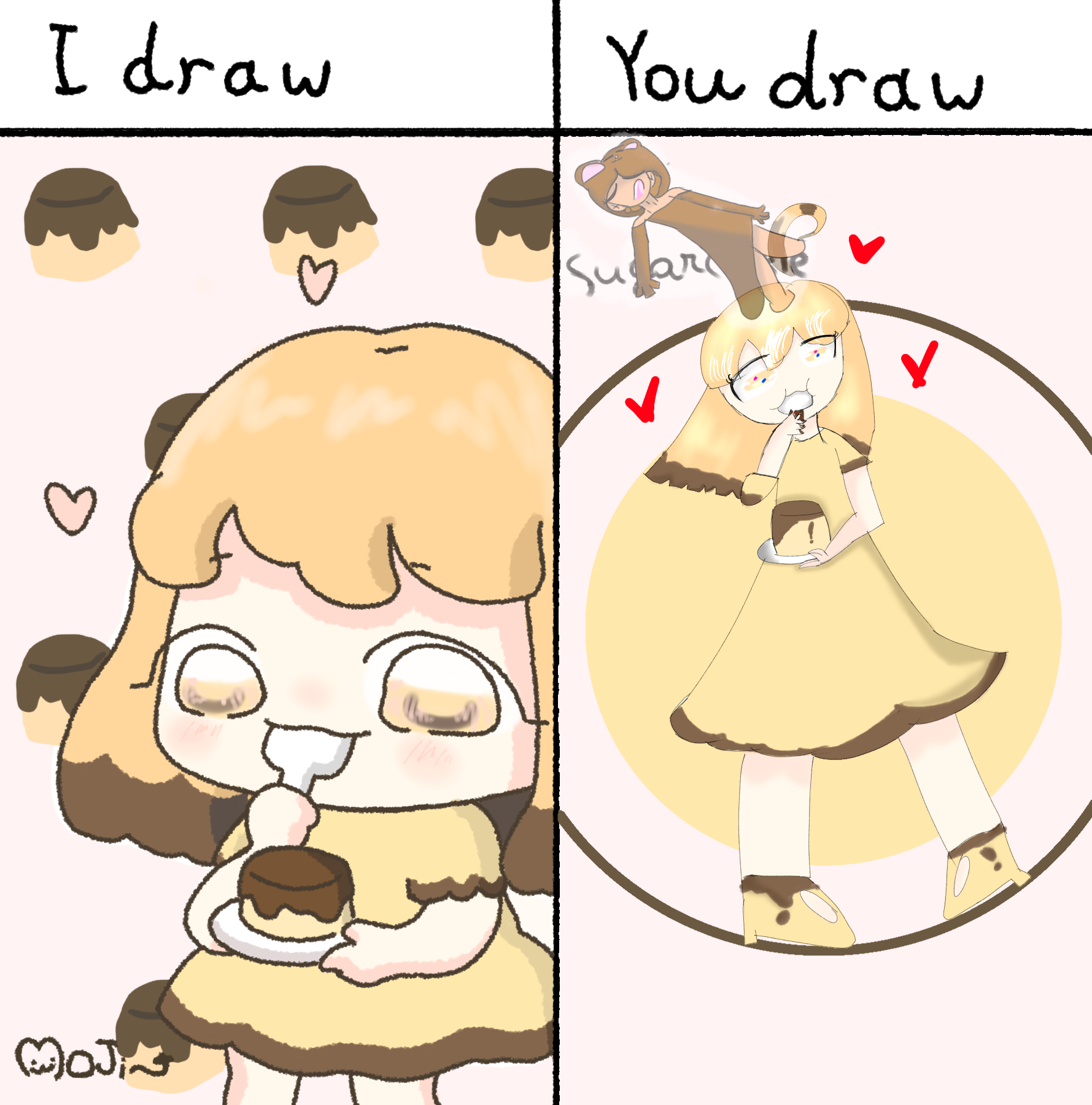 I draw you draw with Moji 2 - ibisPaint