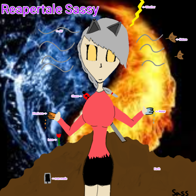 Reapertale Sassy - ibisPaint