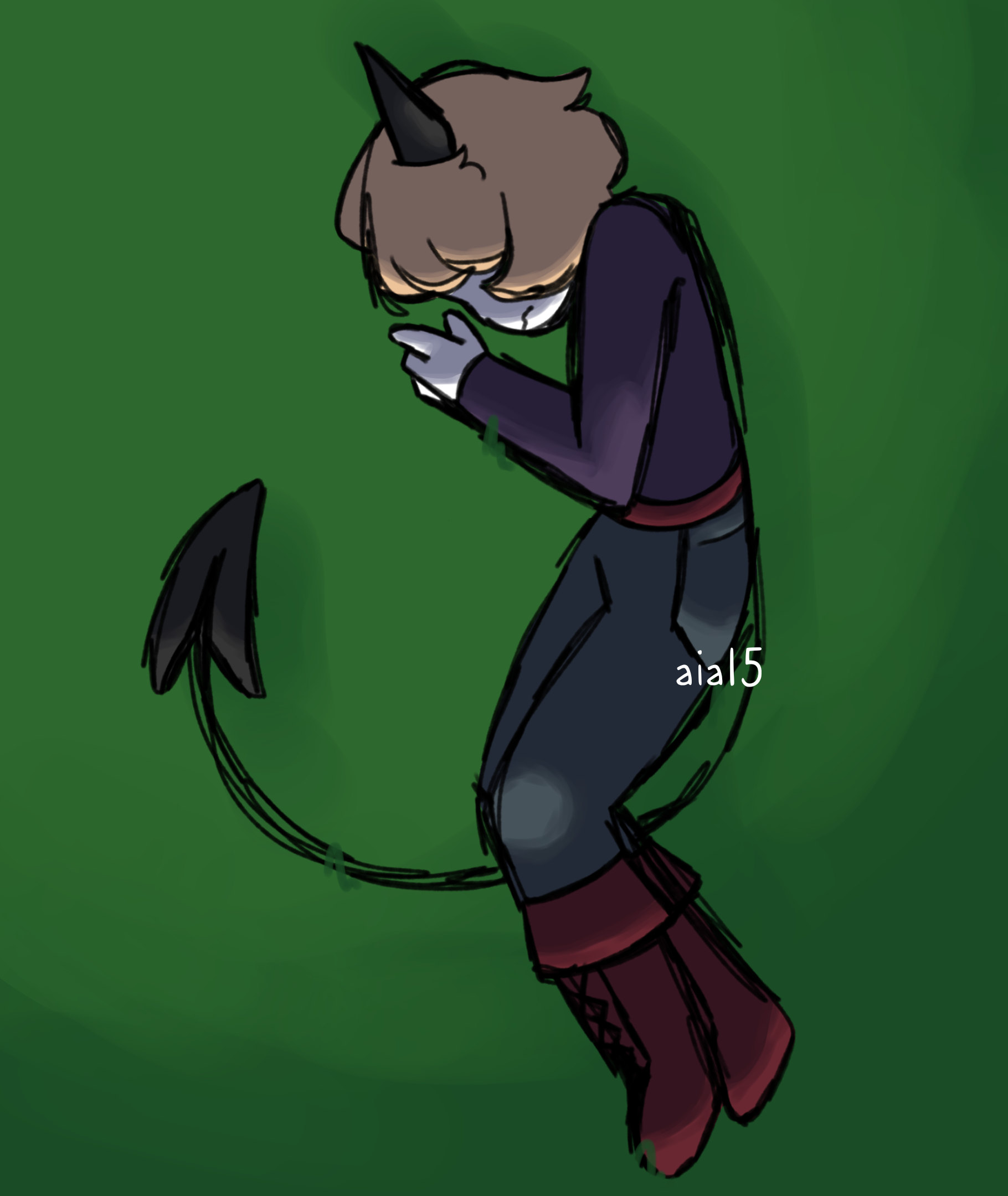 Alone... - ibisPaint