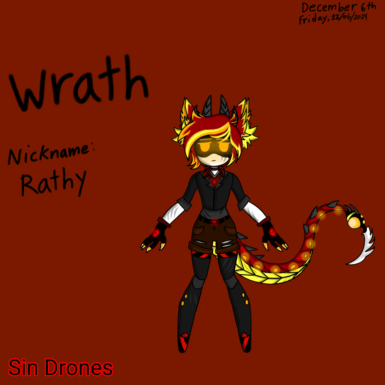 Sin Drone Wrath - ibisPaint