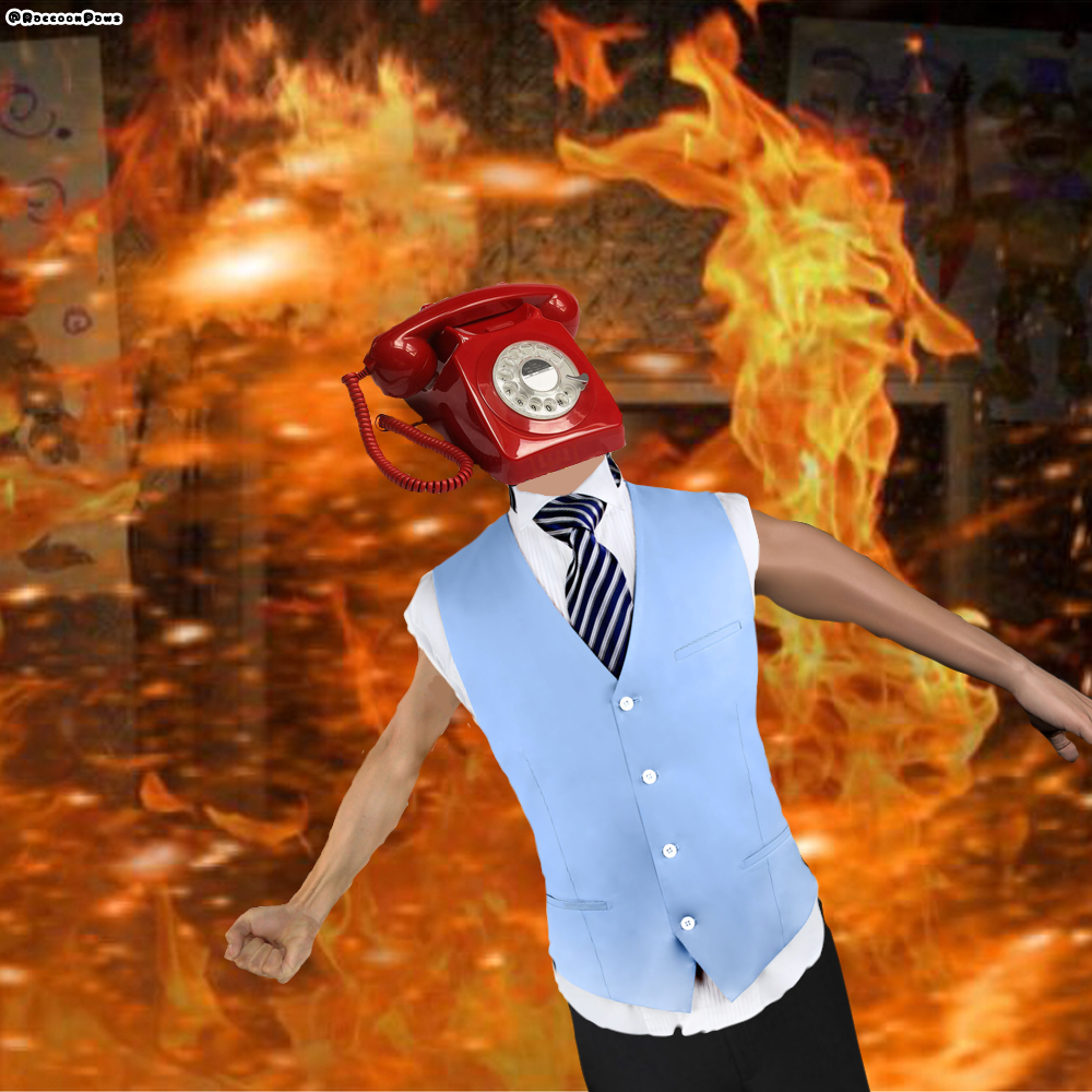 Phone guy - ibisPaint